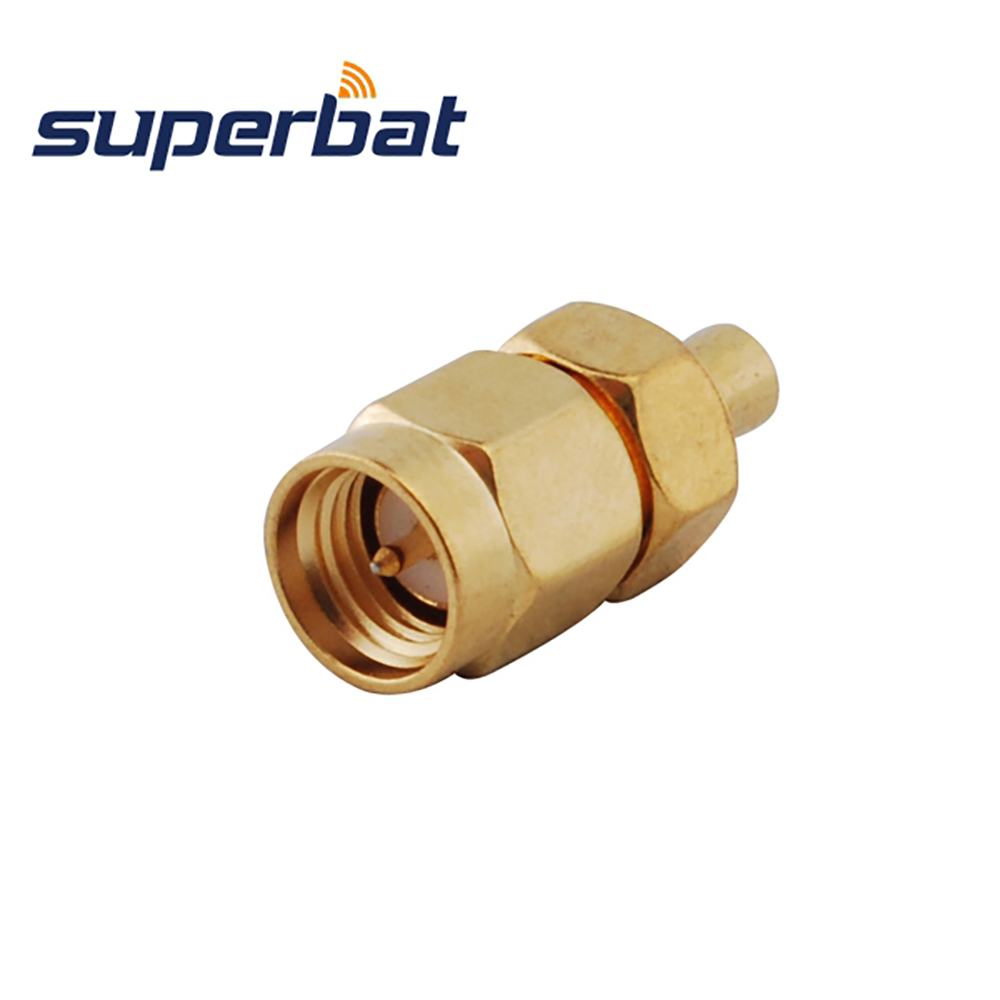Superbat 5pcs SMA-MMCX 50 Ohm Adapter SMA Male to ... – Grandado