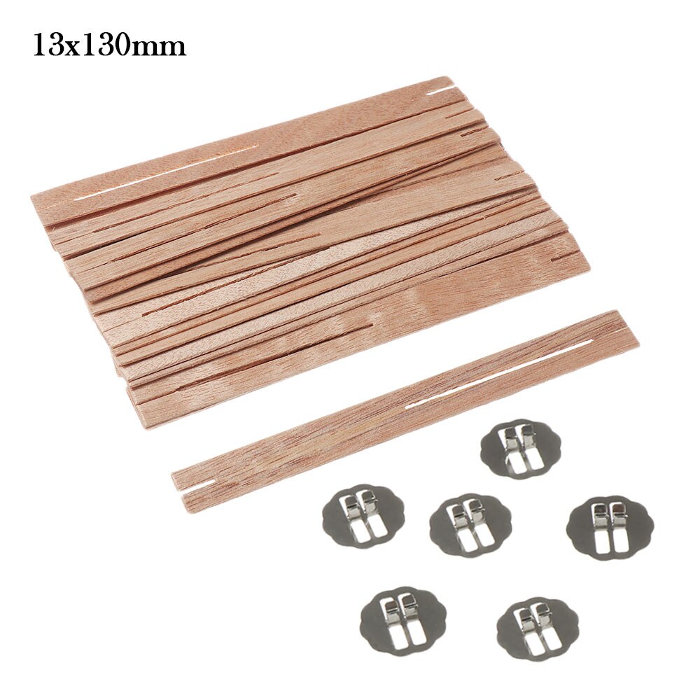 10pcs/Set Wooden Candles Wick Cross Candles Cores ... – Grandado