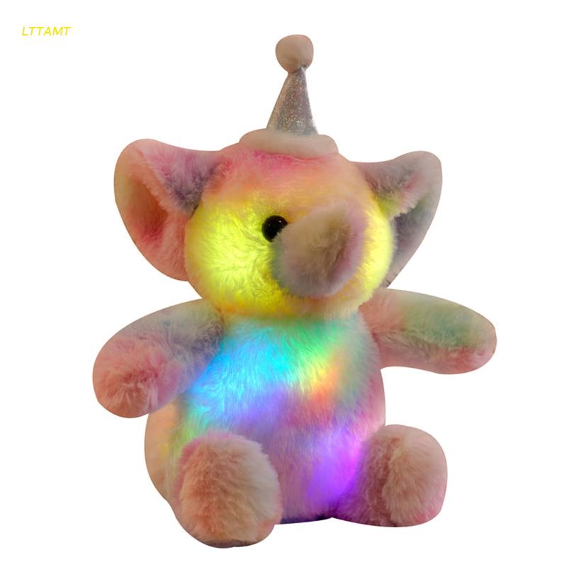 12’’ Plush Toy LED Cuddle Elephant Stuffed Sleepin... – Vicedeal
