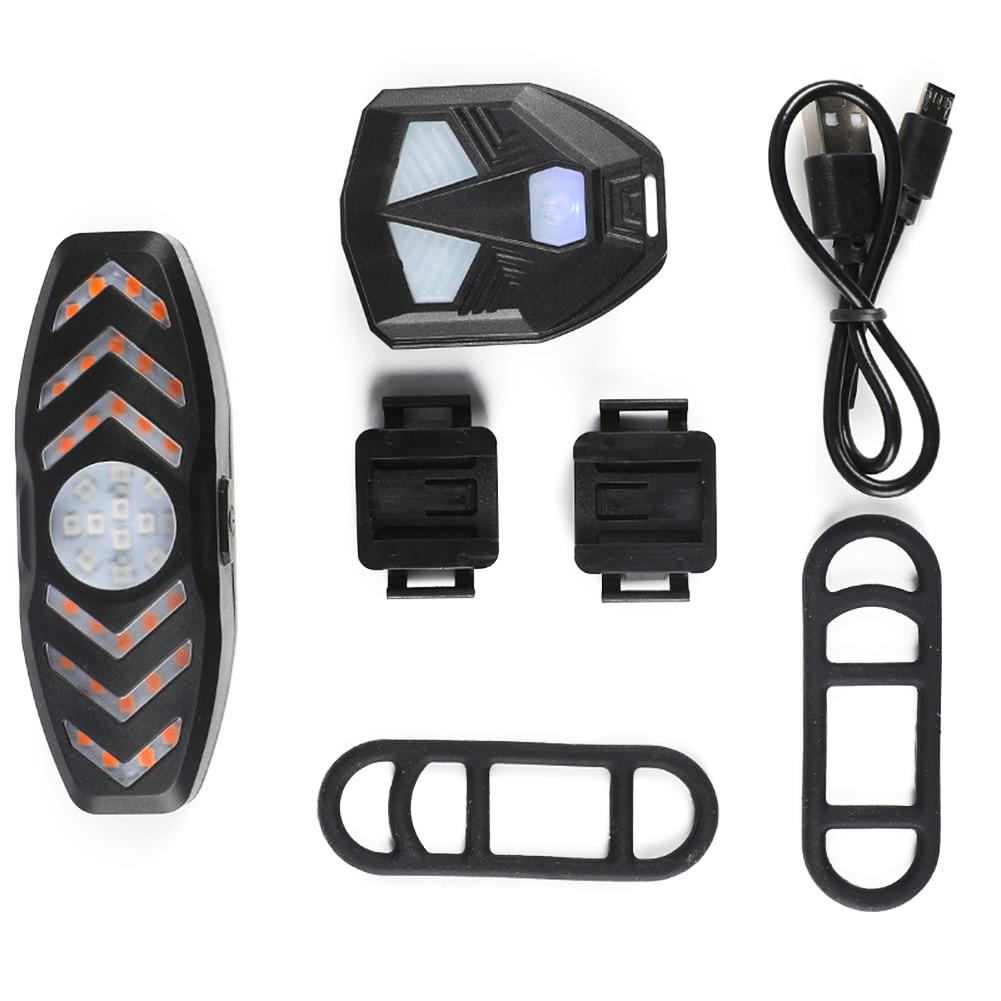 Rear Lamp with Horn Bell LED Wireless Remote Contr... – Grandado