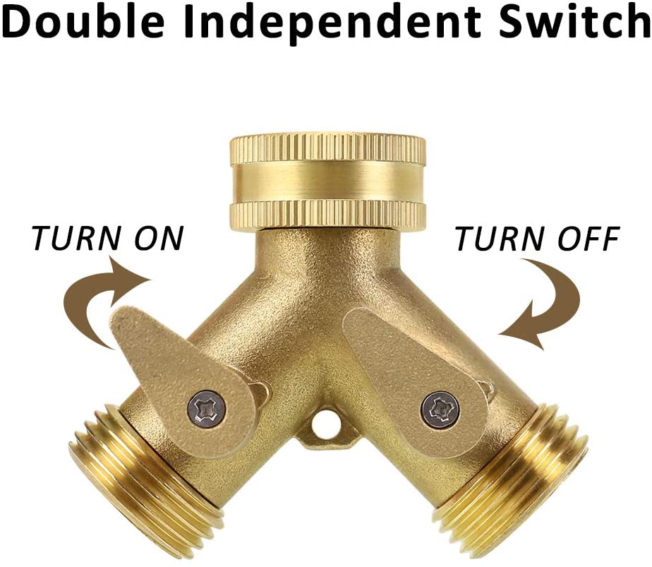 Zware Messing Tuinslang Connector Tap Splitter (2 ... – Vicedeal