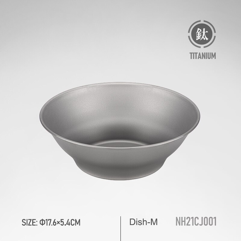 Naturehike Titanium Pan Bowl Dish Plate Outdoor Ca... – Grandado
