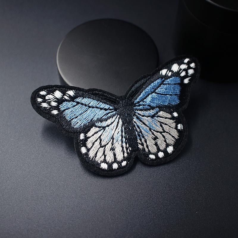 Butterfly (Size:5.0x8.0cm) DIY Cloth Badges Embroi... – Grandado