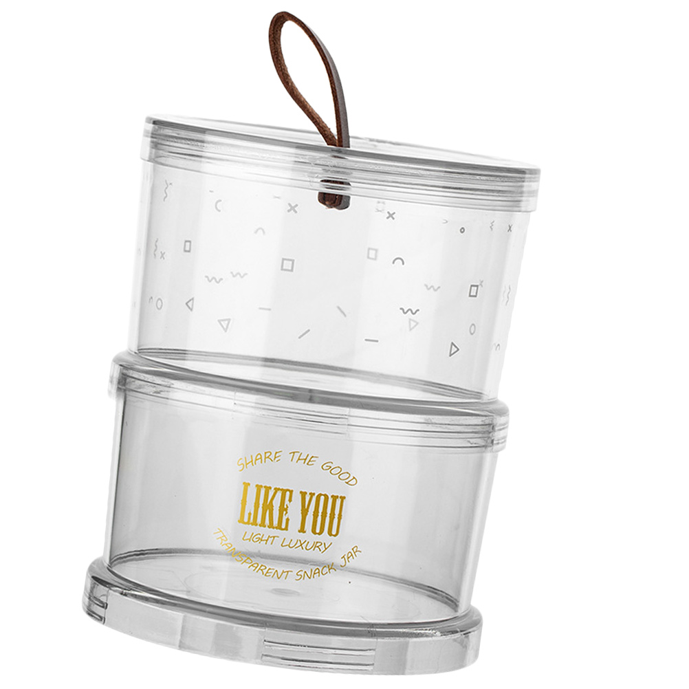 2Pcs Stackable Tea Containers Transparent Storage ... – Vicedeal