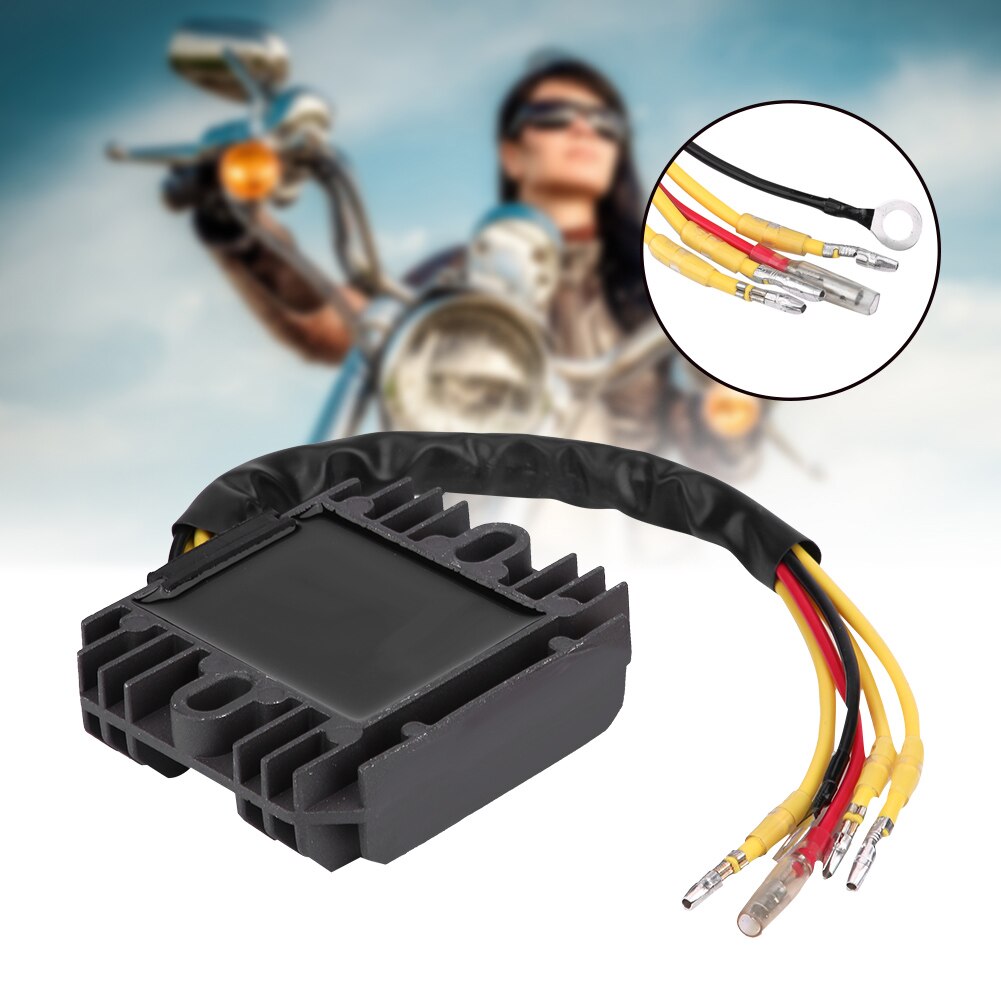 Motorcycle Aluminum Alloy Voltage Regulator Rectif... – Grandado