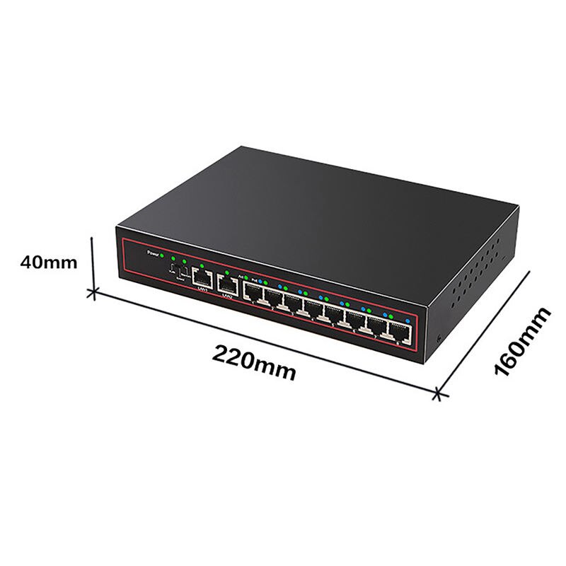 Diewu 10 Poort Spoe Gigabit Ethernet Network Switc... – Grandado Diewu 10 Poort Spoe Gigabit Ethernet Network Switc... – Grandado