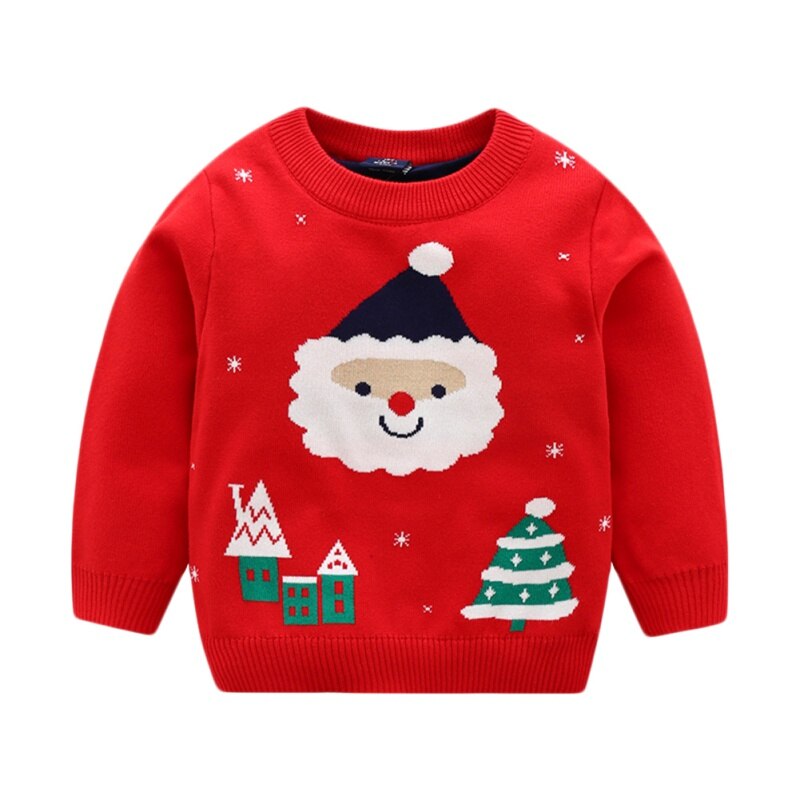 Children Boy Girl Winter Thickened Warm Santa Chri... – Grandado