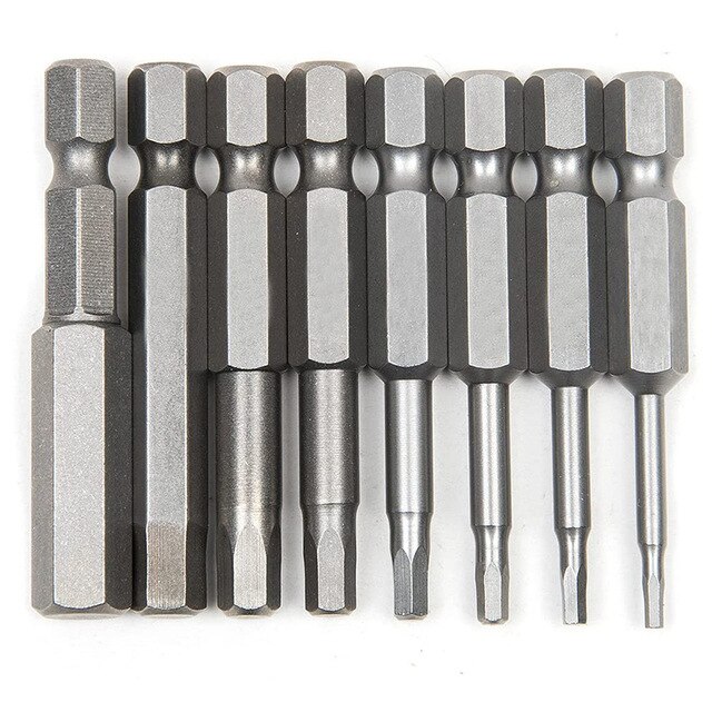 10pcs Hex Head Allen Wrench Drill Bits Set 100mm L... – Grandado