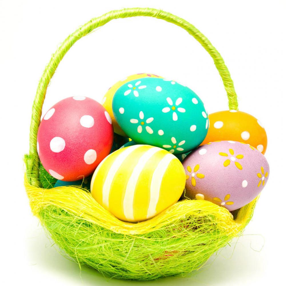 12Pcs/Set Easter Eggs Realistic Appearance Multico... – Grandado