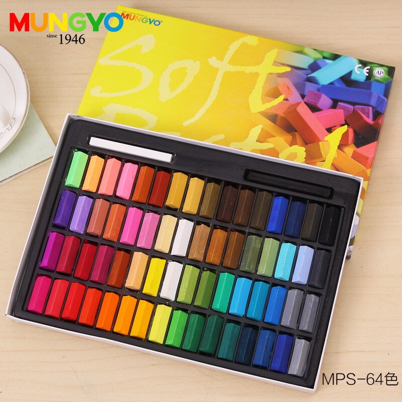 Mungyo MPS Soft Pastels short color 24 32 48 64 co... – Grandado
