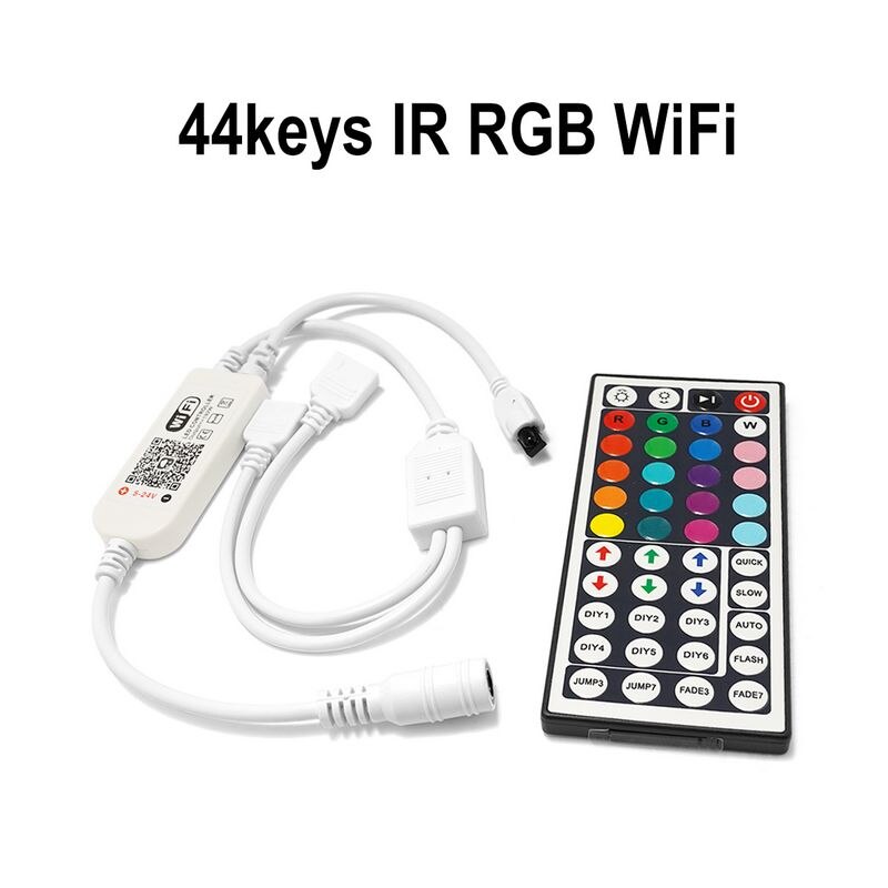24/44Keys RGB Wifi Controller 2 Output Port 5-24V ... – Vicedeal