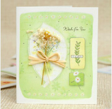 1pc/ lot 7.5 x 9cm frisse look mini wenskaarten me... – Grandado