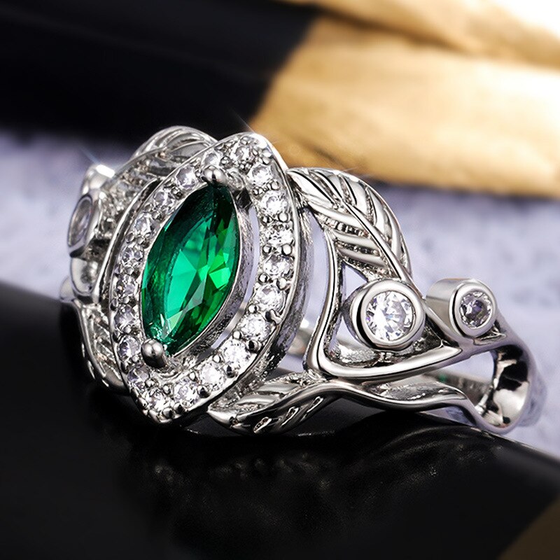 Elegante Vrouwen Ringen Engagement Wedding Party O... – Vicedeal