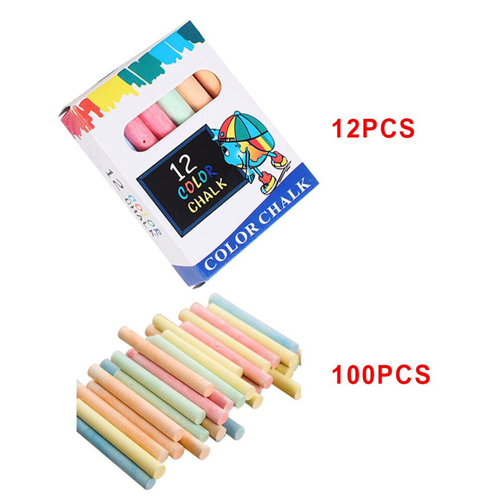 Kids Teacher Kindergarten Dustless Chalk Random Co... – Grandado