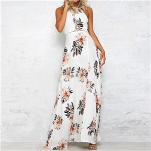 Zomerjurken voor dames met print, boho, lange maxi... – Grandado