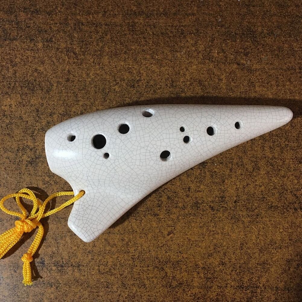 Ocarina Flöte 12 Loch Alto C Keramik Submarine Sti... – Vicedeal