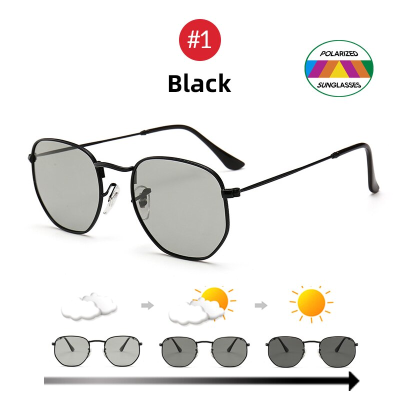 COLOURD Women Photochromic Sunglasses Polarized Me... – Grandado