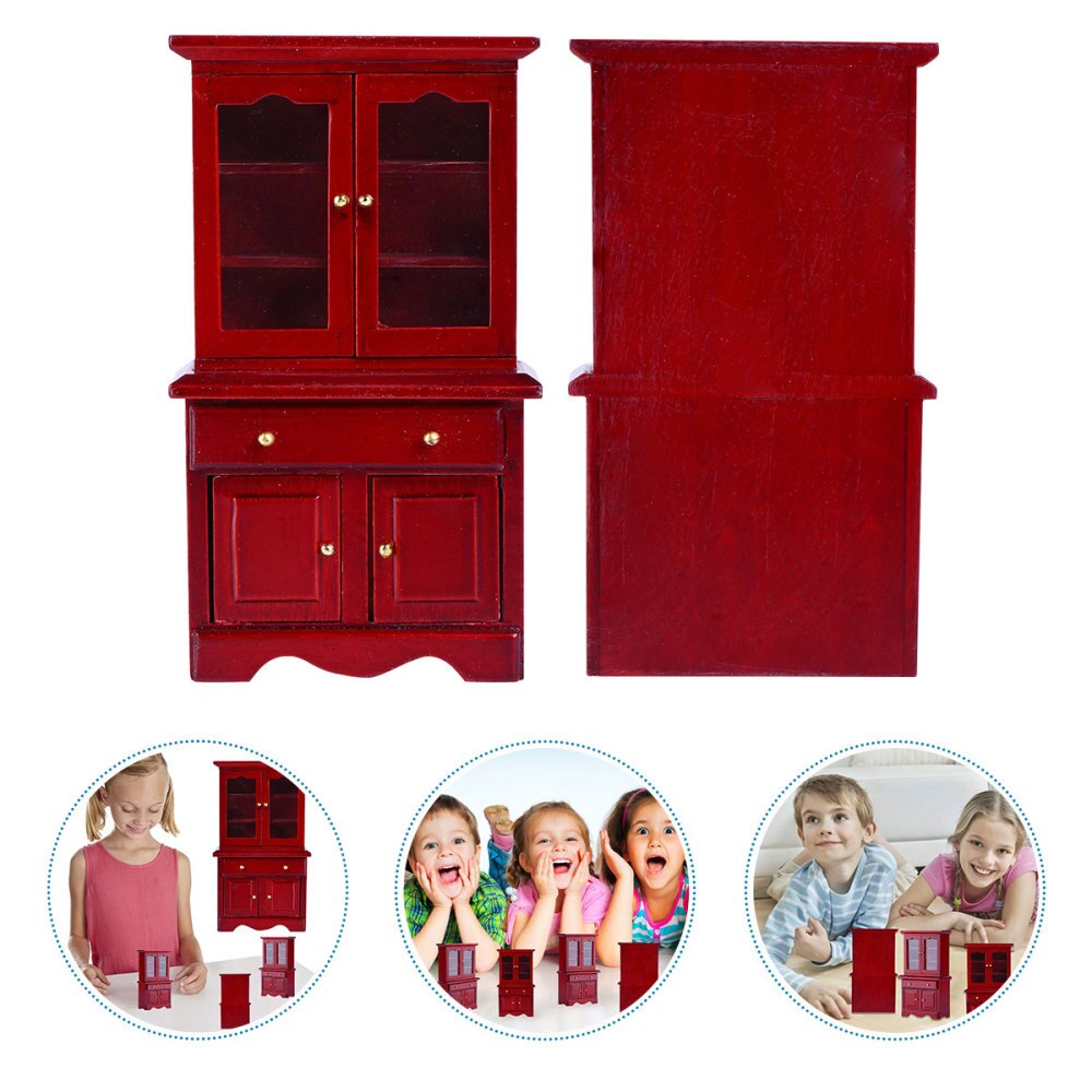 1pc DIY Model Closet Mini Wood Closet Toy Mini Hou... – Grandado