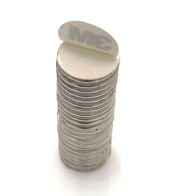10/50PCS/LOT disc magnet 18*1 18x1.5 Belt with 3M ... – Grandado