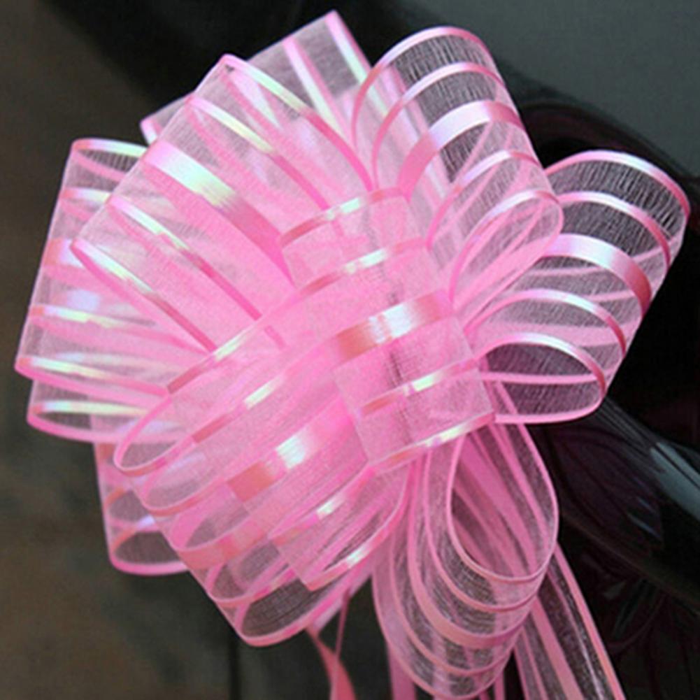 10Pcs Organza Ribbon Pull Bows Ribbons Flower Wrap... – Grandado