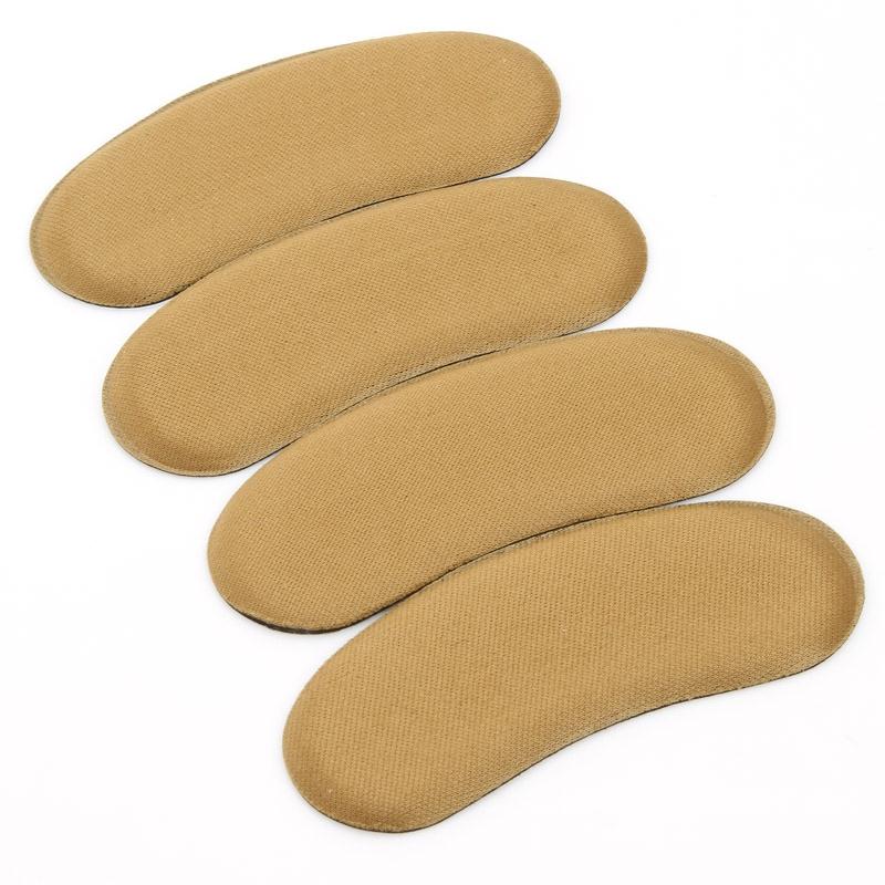 Soft Sticky Fabric Shoe Back Heel Inserts Insoles ... – Vicedeal