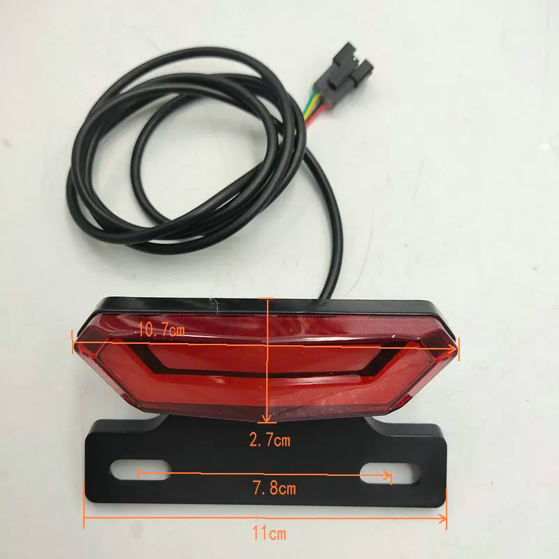36v 48v Folding Electric Bicycle Led Tail Light Wd... – Vicedeal