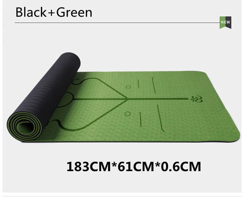 Yoga double-sided non-slip mat yoga exercise mat w... – Grandado
