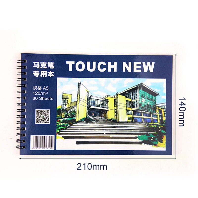 TOUCHNEW A5 Marker Pad 30 Sheets No Penetration Pa... – Grandado