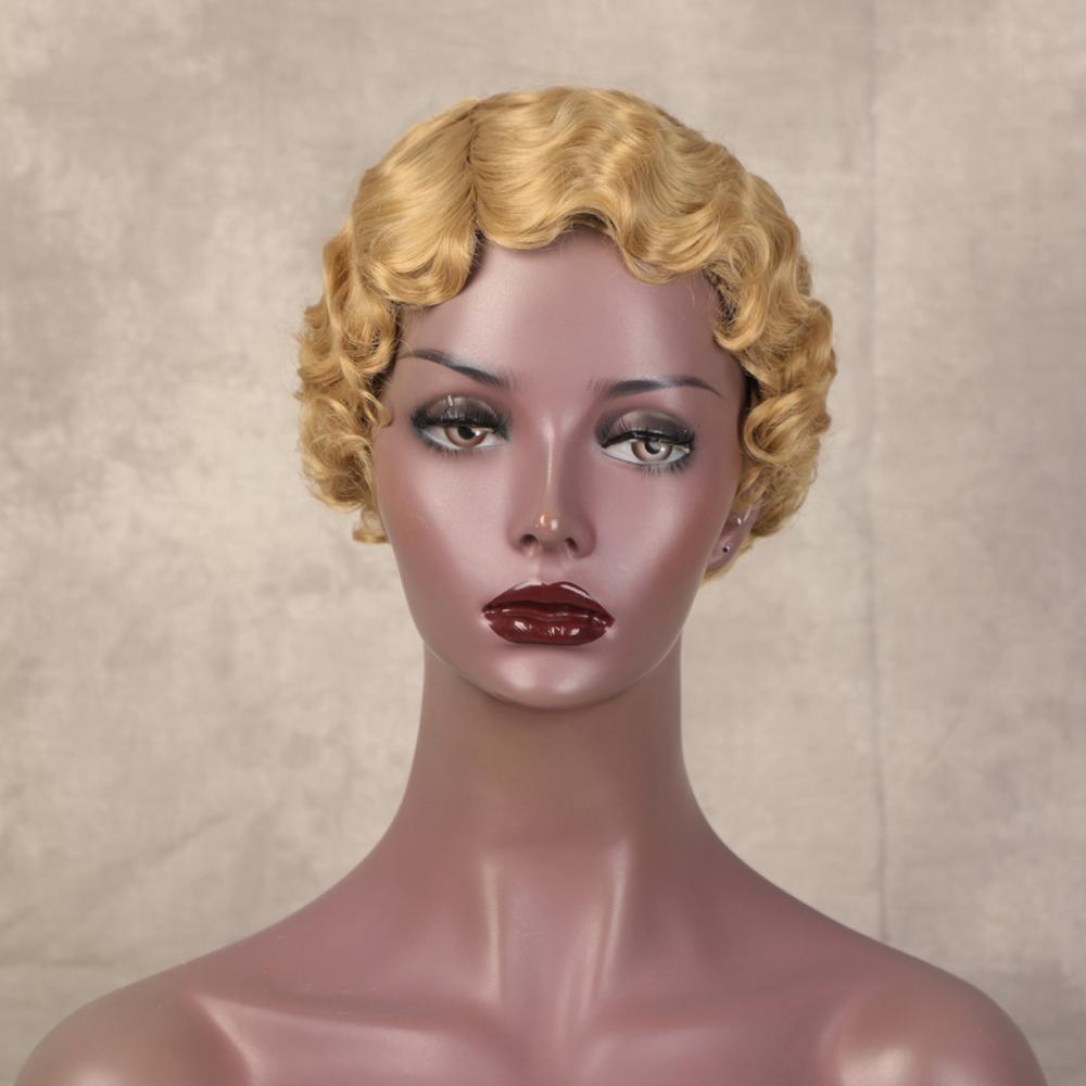 KookaStyle Short Wigs for Women Pixie Cut Wavy Sho... – Vicedeal