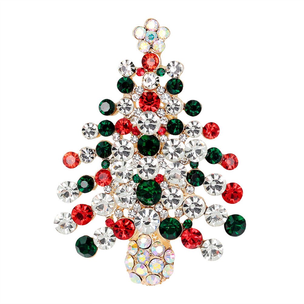 Christmas Tree Brooches For Women Vintage Multi-Co... – Vicedeal