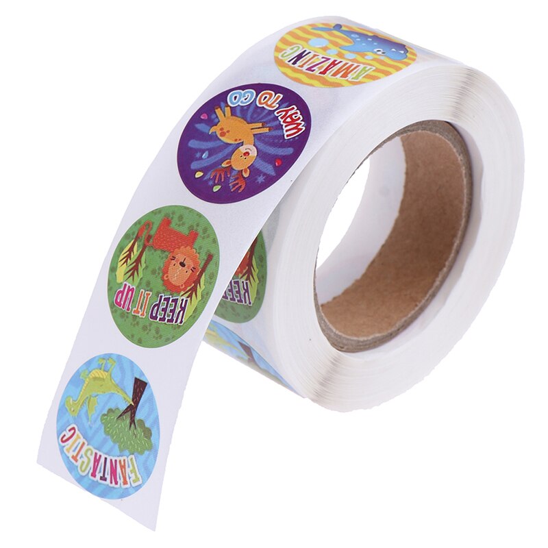 500pcs Reward Stickers Encouragement Sticker Roll ... – Grandado