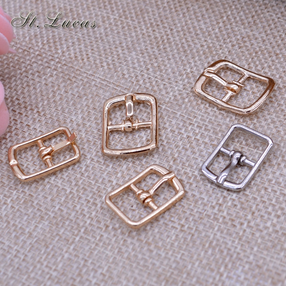 arrived 20pcs/lot 12mm 10mm silver gold small Squa... – Vicedeal