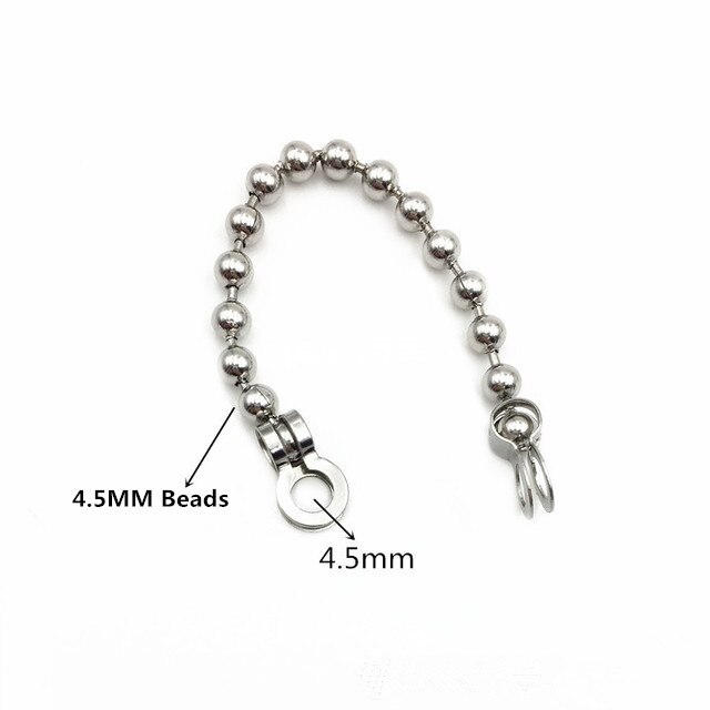 Stainless Steel Double Loops Beads Buckles Cove Cl... – Vicedeal