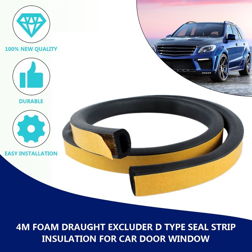 4m Self Adhesive D Type Doors And For Windows Foam... – Vicedeal