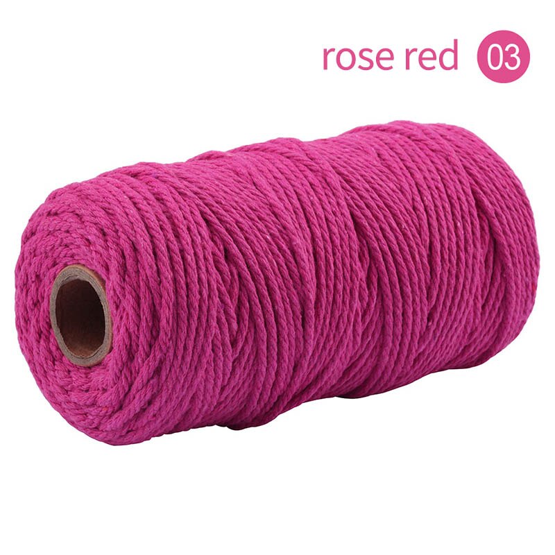 Home Textile Rustic Cotton Rope 3MM Twine String 1... – Grandado