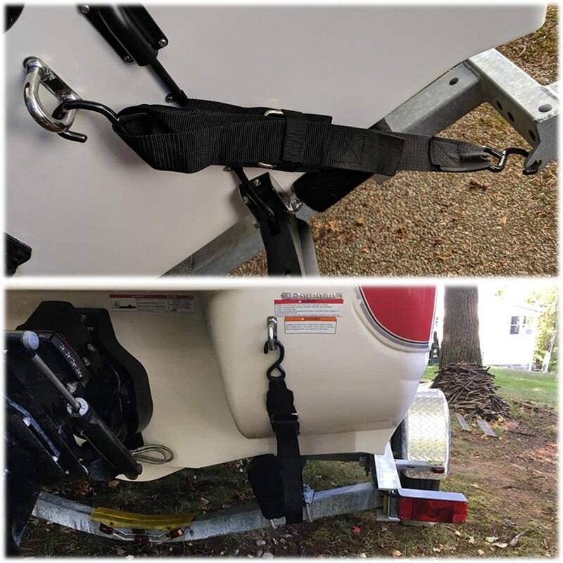 Boat Transom Tie Down Straps to Trailer Buckle Str... – Grandado