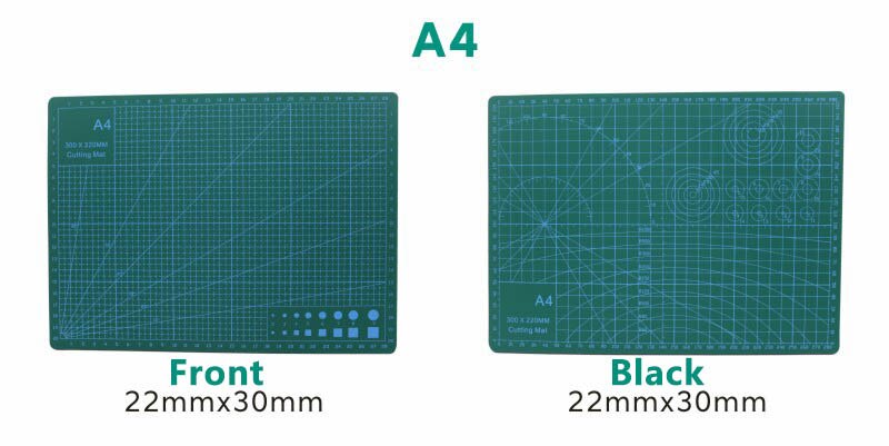 A2 A3 A4 PVC Cutting Mat Board Leather Craft Tool ... – Grandado