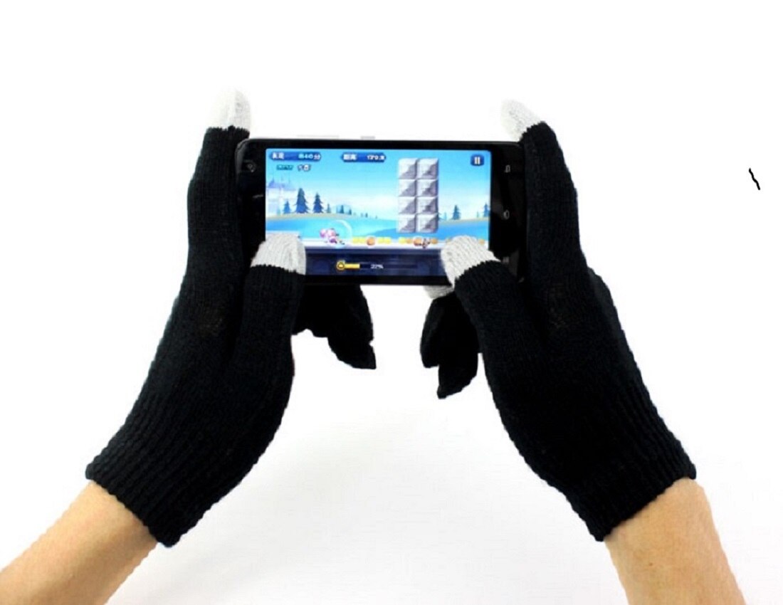 ! 1 pairs Unisex Touch Magic Screen Gloves Texting... – Vicedeal