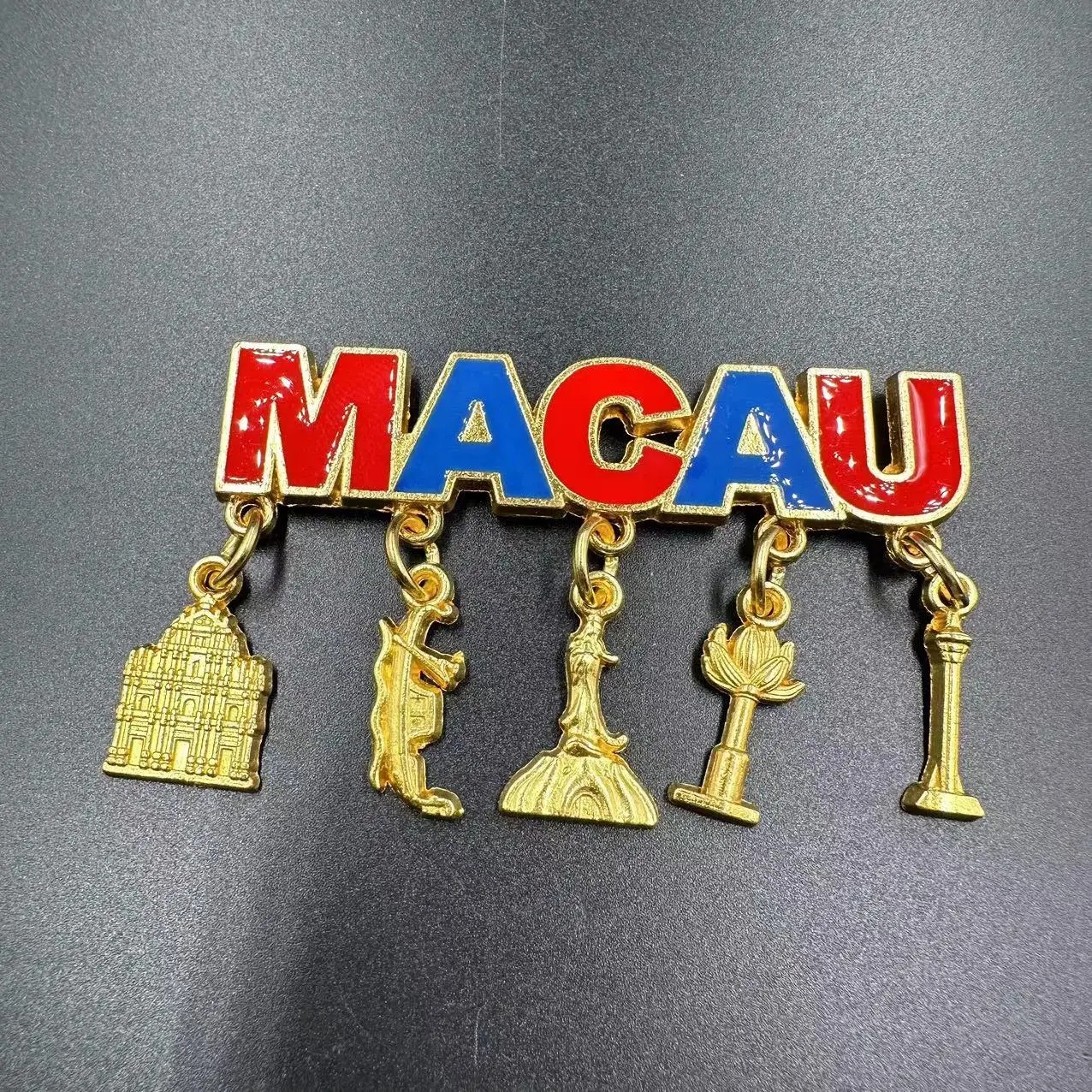 Macau Tourism Souvenir Magnetic Metal Fridge Magne... – Vicedeal