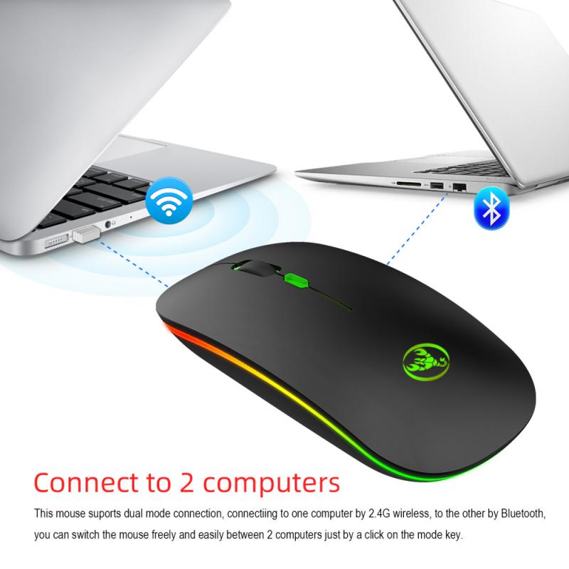 Bluetooth 5.1 Mouse Wireless Mouse RGB Computer Mo... – Grandado