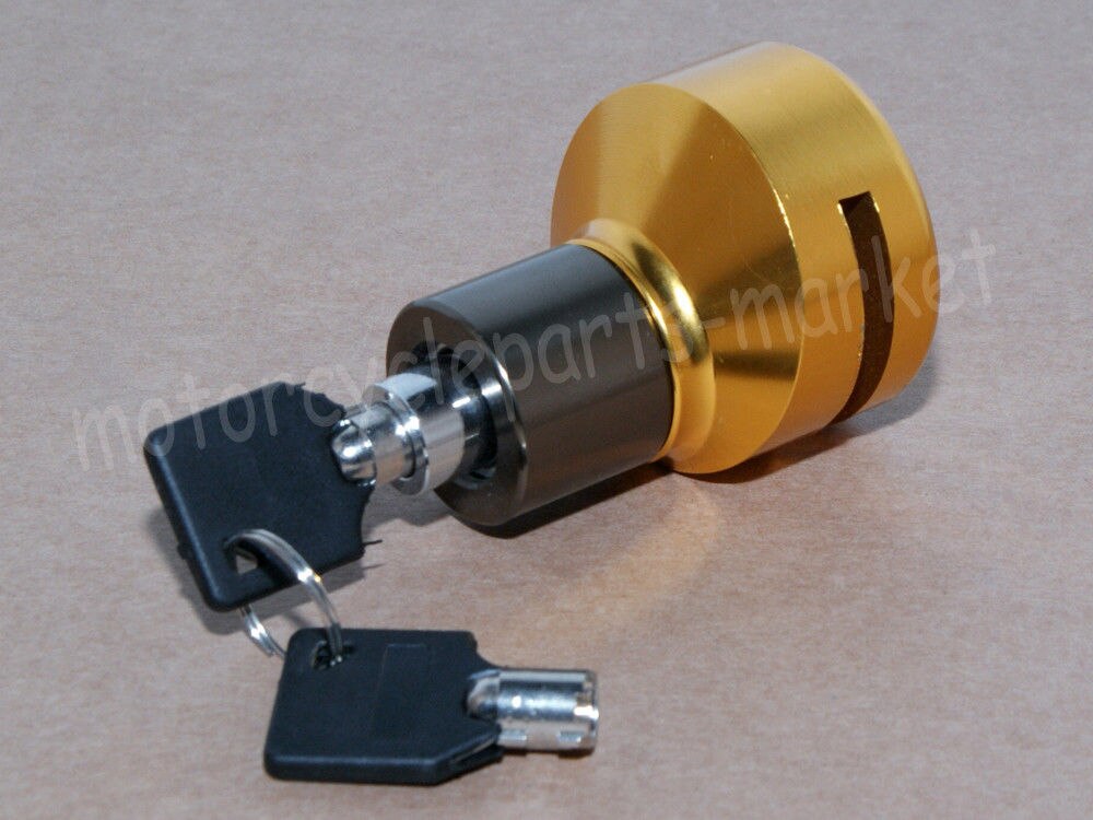 Gold Motorcycle Disc Brake Lock Anti-Theft Safety ... – Vicedeal