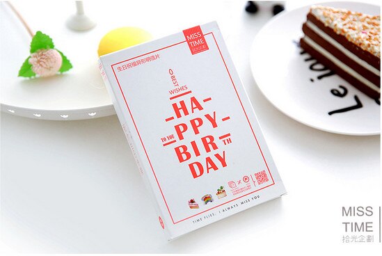 30pcs / lot Irregular Shape Birthday Card / Decora... – Vicedeal