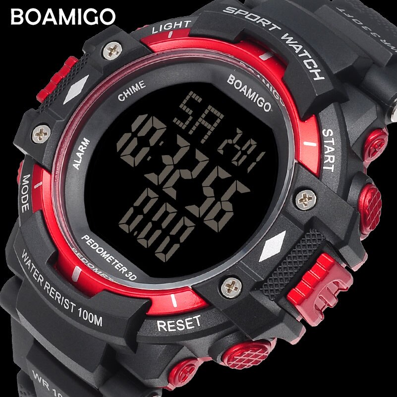 100m water resistant men sports watches BOAMIGO br... – Grandado