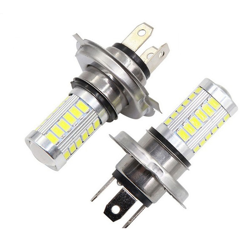 1PC H4 H7 LED Scheinwerfer 33SMD 5630 12V Weiß Aut... – Vicedeal