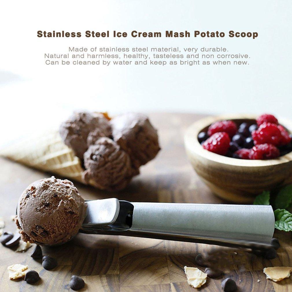 7 Inch Stainless Steel Ice Cream Mash Potato Scoop... – Vicedeal