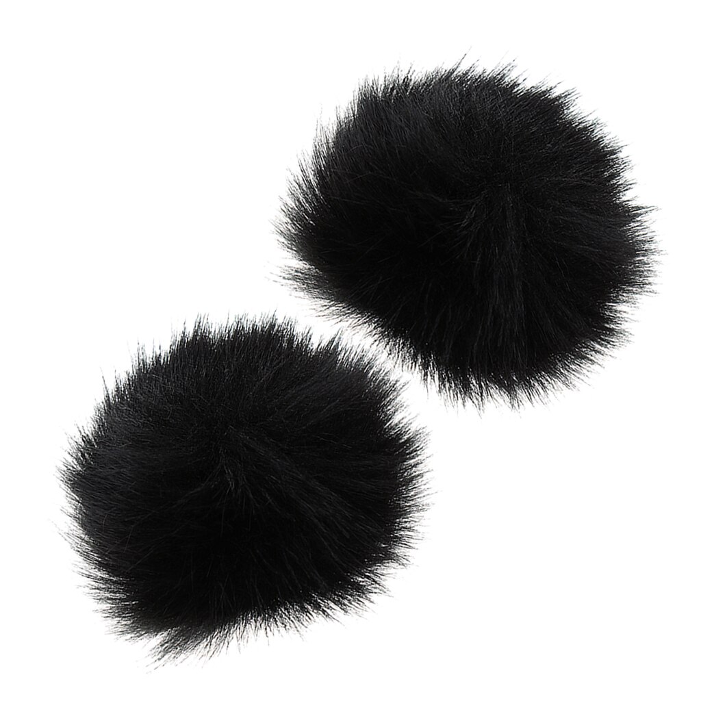 2xFurry Windscreen Windshield Wind Muff Lavalier L... – Grandado