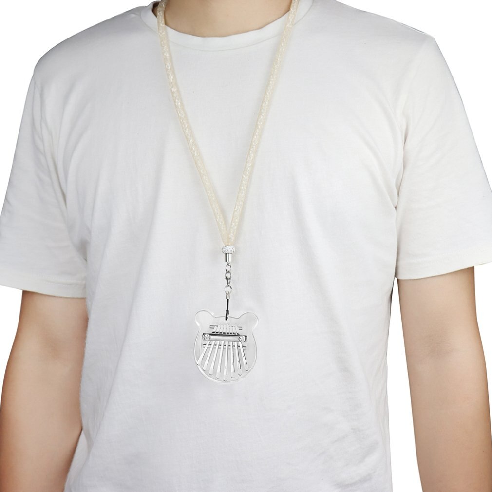 Bärbart tumpiano kristall transparent kalimba inst... – Vicedeal