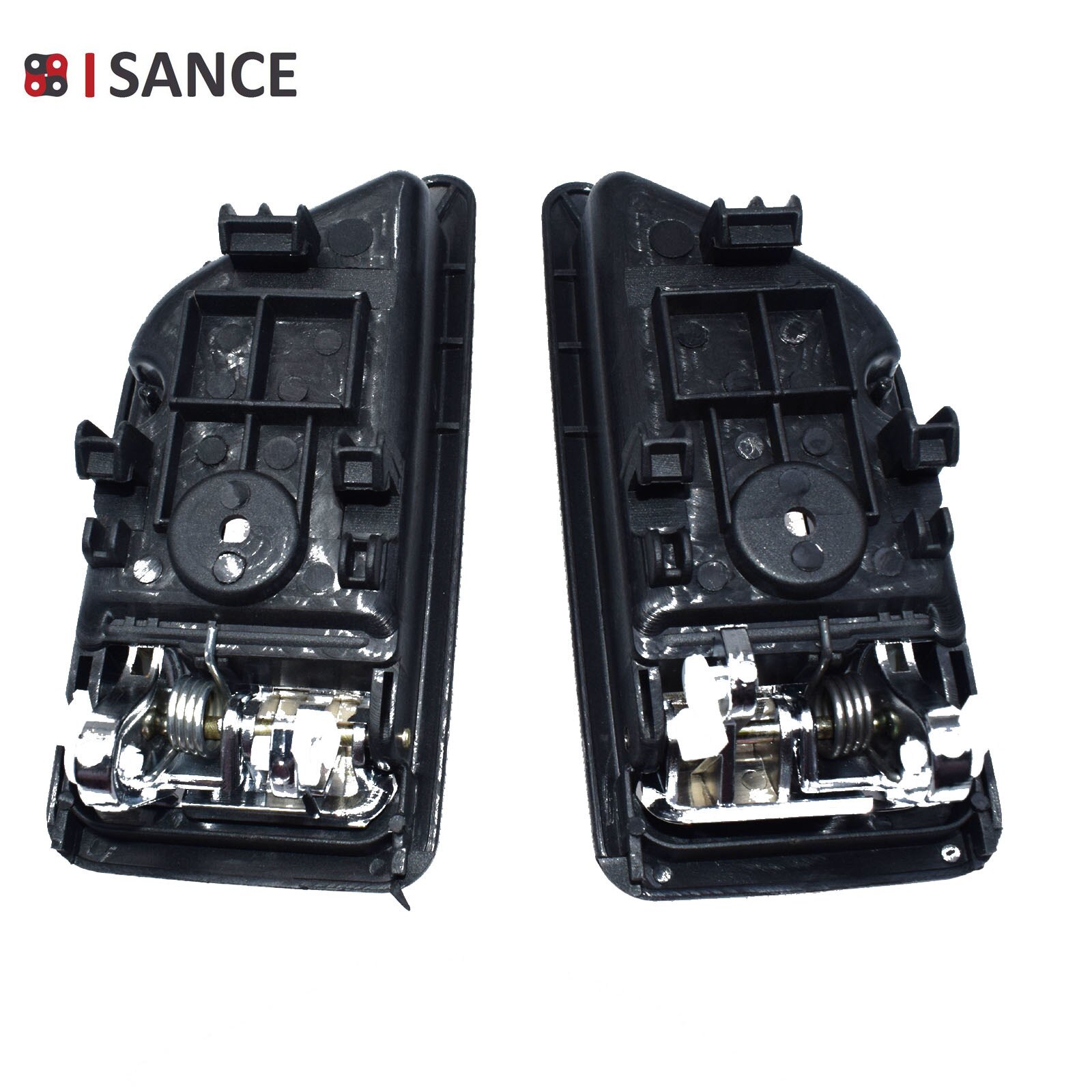 Interior cromado/Negro manija de puerta delantera ... – Grandado