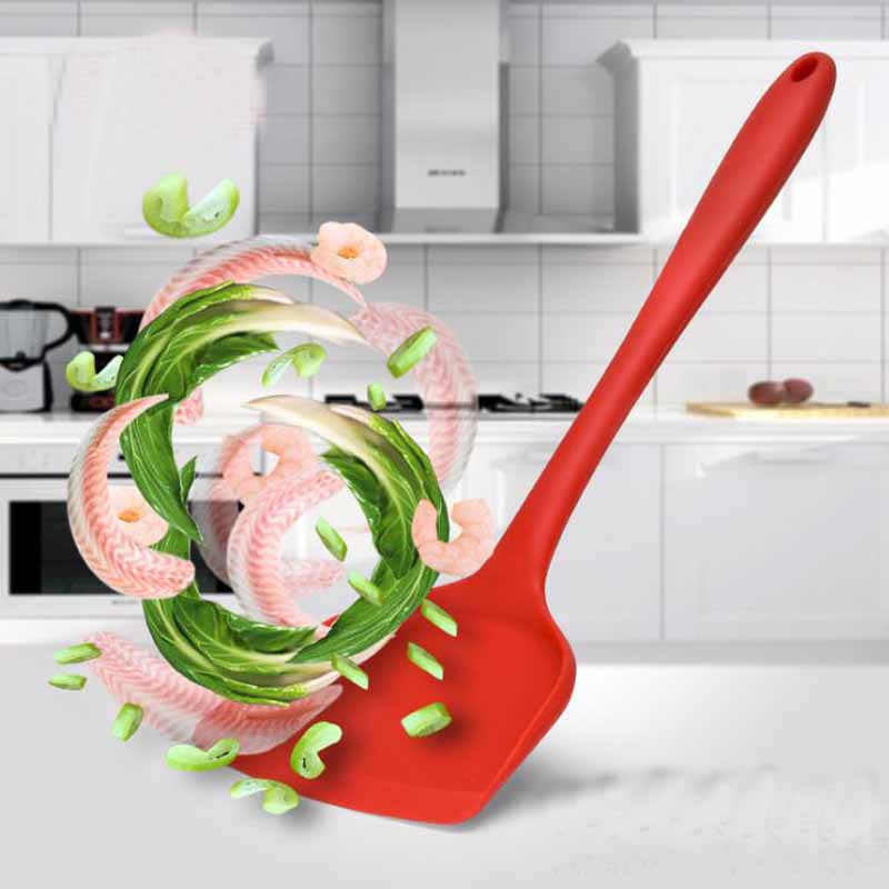1 Pc Food Grade Silicone Chinese Style Spatula Ute... – Grandado