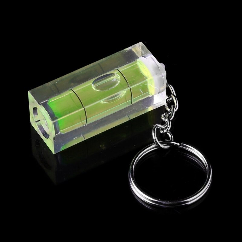 Mini Square Spirit Level Key Ring Key Chain Tool G... – Grandado